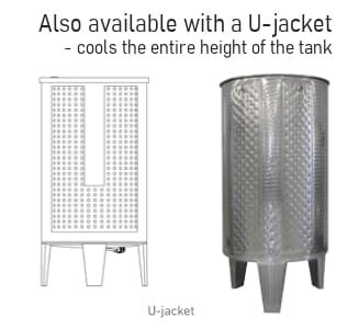 Variable Capacity Tanks with Cooling Jackets - Fruit press, apple press ...